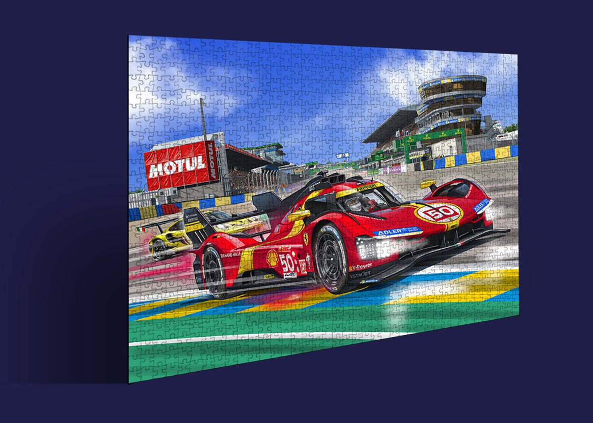 Puzzle DessinFerrari 499P Le Mans Hypercar Jour – Guillaume Lopez ...